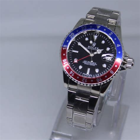 Jual Rolex Date Automatic Gmt Master Ada 4 Warna I Slvr Blue R