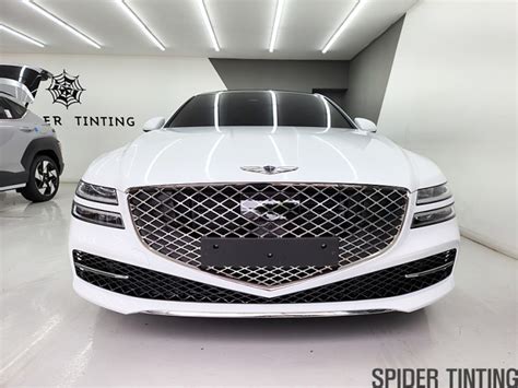 제네시스 G80 우유니화이트 하버캠프 세라믹본드 신차패키지 네이버 블로그