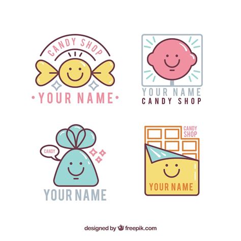 Logo Cute Design Cute Logo Vector Art Icons And Graphics For Free
