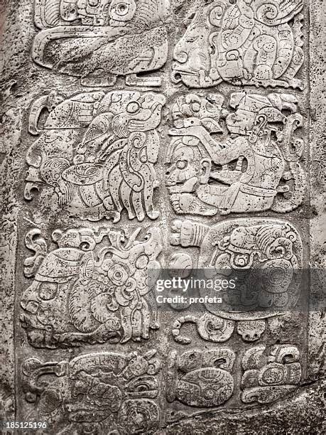 Mayan Hieroglyphics Photos And Premium High Res Pictures Getty Images