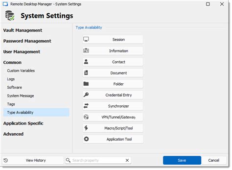 Type Availability Devolutions Documentation