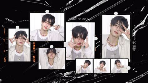 Enhypen Sunghoon Polaroid Graphic Desktop Wallpaper Music Poster