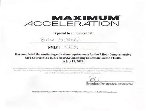 Mortgagepro Compliance Professionalgrowth Brian Archibald