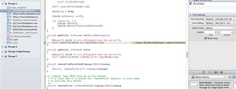 Objective C Iphone Application Crashes When I Add A Layer Stack