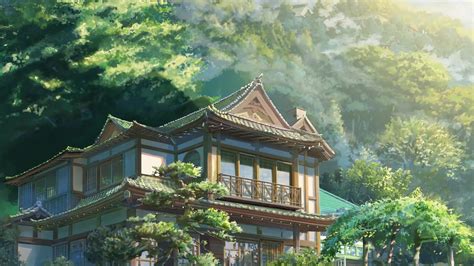 动漫 建筑 绿色 植物 治愈 漫画 电脑壁纸 4k壁纸 壁纸下载 壁纸汇