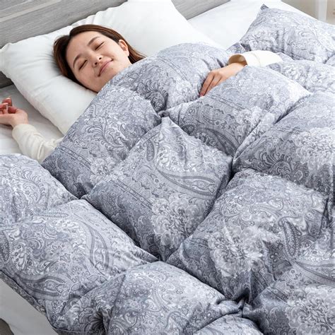 Amazon｜タンスのゲン 羽毛布団 ダブルロング 【増量17kg】 ホワイトダックダウン90％ 日本製 掛け布団 7年保証 【更に暖かい