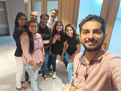 Thank You My Team For This Lovely Evening And For These Beautiful Memories ️ Pooja Odedra