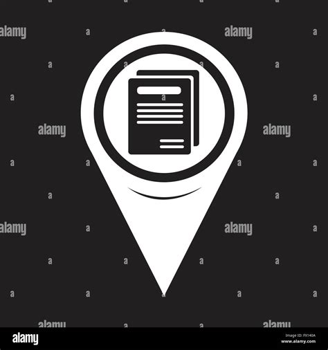 Map Pointer Book Icon Stock Vector Image Art Alamy