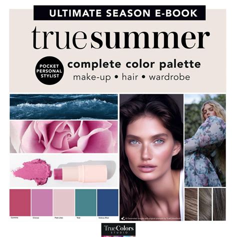Cool Summer Color Palette Makeup