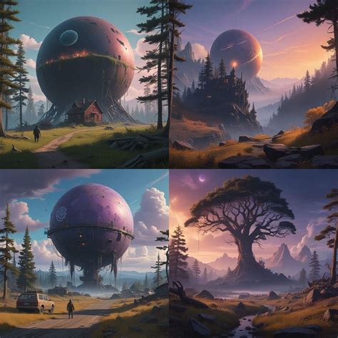 The Orb Fantastical Orb In Deep Complementary Colors