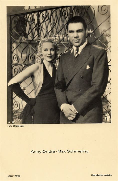 Anny Ondra And Max Schmeling In Knockout Ein Junges Mädchen Ein