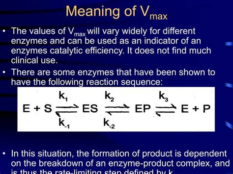 Enzyme Kinetics How It Works Michelis Menten Equation Ppt