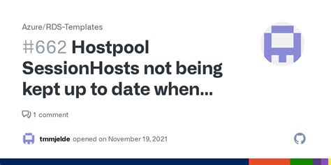 Hostpool SessionHosts Not Being Kept Up To Date When Rebuilding VMs Or