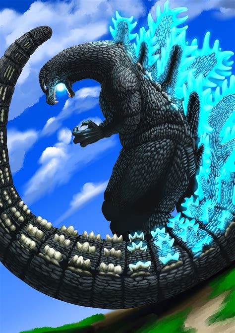 Godzilla Heisei By Amanatto23 On Deviantart