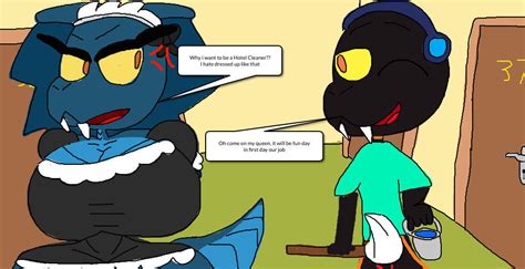 Aspheera And Char Gets Job By Tarasovsergey2002 On Deviantart