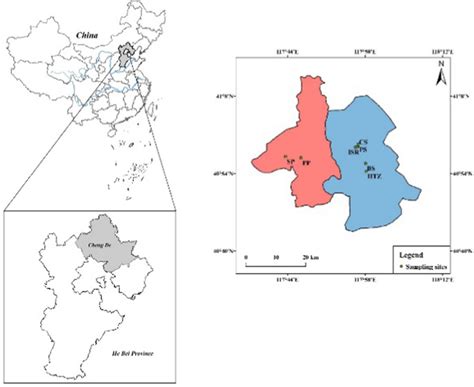 Road Dust Sampling Points And Field Sample Collection In Chengde Download Scientific Diagram