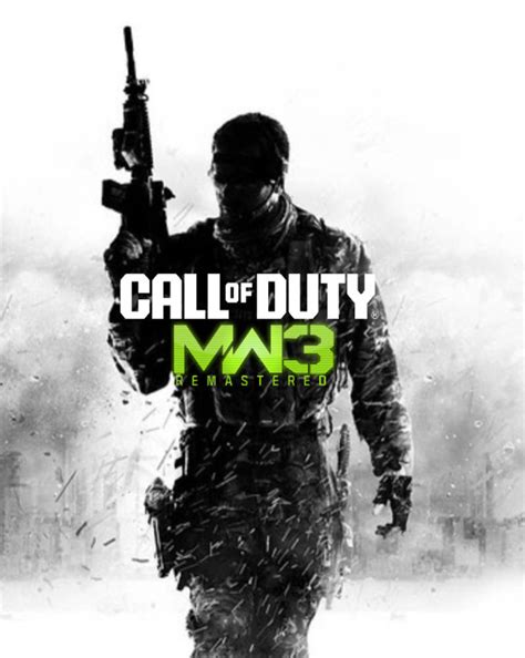 Call Of Duty Mw3 2011 Remastered Cover Art By Drshallow69 On Deviantart