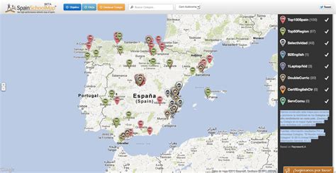 Mapa De Colegios De Excelencia Compartiendo Conocimiento