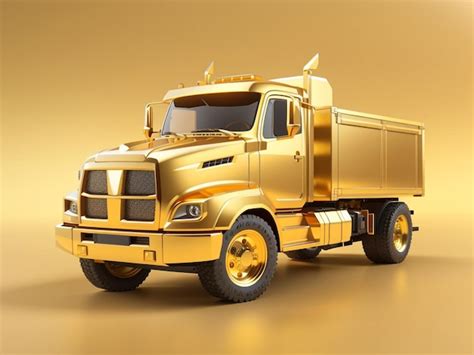 8000 3d Gold Truck Pictures
