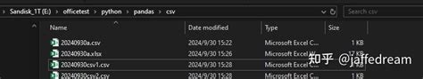 使用python的pandas处理csv和xlsx 知乎