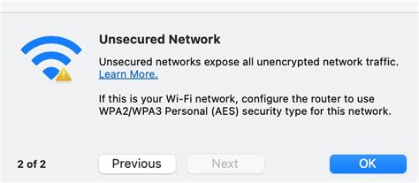 Connecting To Internet Through Unsecure Wifi Network Macrumors Forums