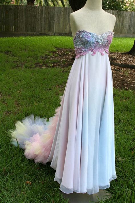 Dream Bohemian Fairy Fantasy Ethereal Strapless Tulle Wedding Gown