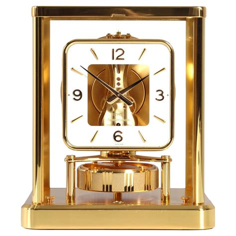 Jaeger Lecoultre Mid Century Atmos Clock Model 540 At 1stdibs Lecoultre Clock Value