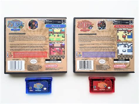 Zelda Oracle Of Ages And Seasons Gba Retro Gamers Us