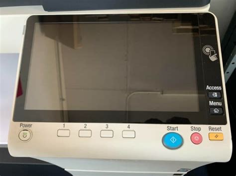 Konica Minolta Bh C558 C658 Control Panel Screen Assembly A79jm70104