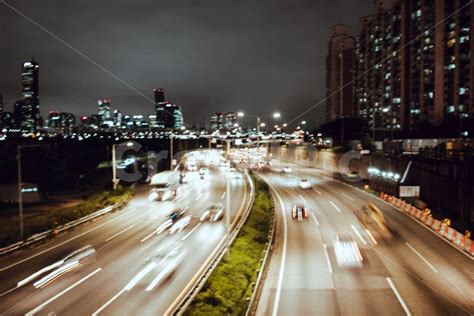 서울 야경 고속도로 자동차 감성 사진 이미지 일러스트 캘리그라피 Fromshutter작가