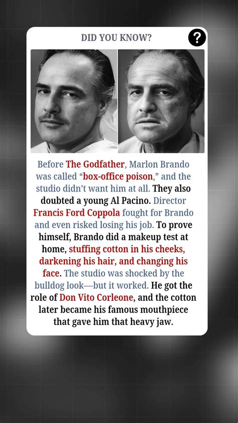 How A Rejected Star Became A Legendary Godfather Marlon Brandos