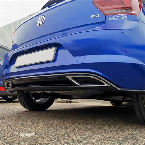 Vw Polo 8 Aw 18 On Gloss Black Rear Diffuser Max Motorsport