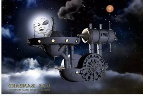 Fantasy Uss Spaceship Free 3d Model 3ds Open3dmodel