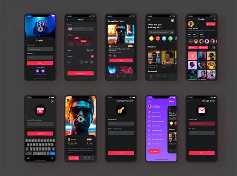 Mobile App Ui Design Templates