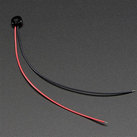 Adafruit Wired Miniature Electret Microphone 3dmakerworld Inc