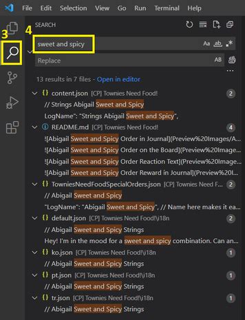 How To Search Entire Folder With Visual Studio Code Vs Code Stardew Modding Wiki