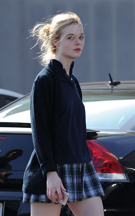 Elle Fanning In Short Skirt 04 Gotceleb