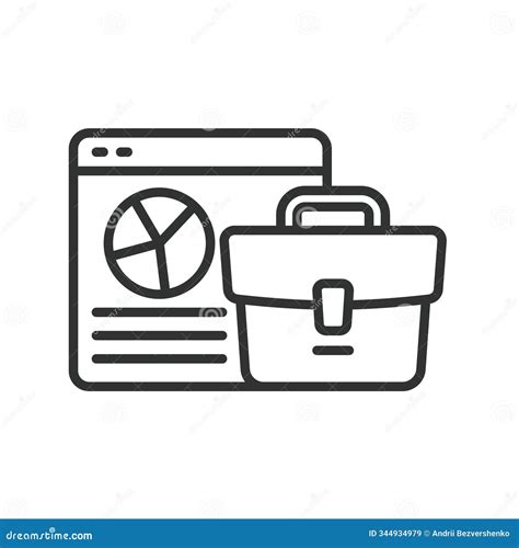 Analytic Icon Set Vector Illustion Flat Design Style 113824187