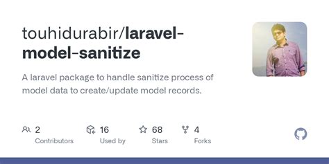 Github Touhidurabirlaravel Model Sanitize A Laravel Package To