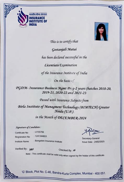 Licentiatecertification Careergrowth Continuouslearning Geetanjali Matai Liii 53 Comments