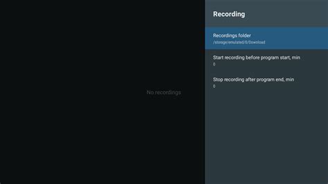 Tivimate Recording Settings Aftvnews
