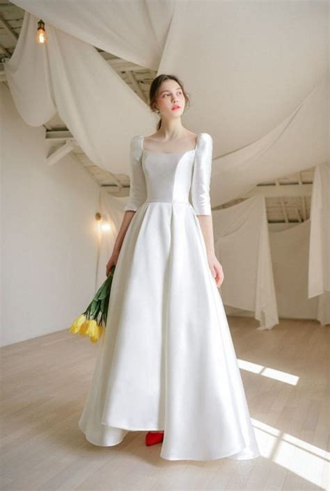 25 ไอเดียชุดแต่งงานสวยๆ 2020 แบบเรียบง่ายแต่เก๋ Ladyissue เว็บรีวิวเครื่องสำอาง ชุมชนผู้หญิง