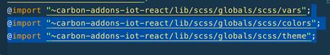 Carbon Partials Not Resolving · Issue 505 · Carbon Design Systemcarbon Addons Iot React · Github