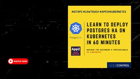 Learn To Deploy Postgres Ha On Kubernetes In 60 Minutes By Jyothylakshmi Medium
