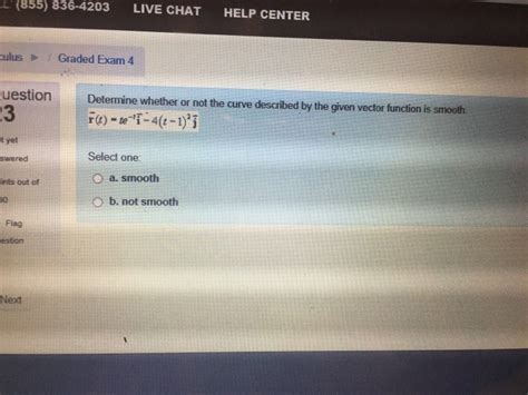 Solved Determine Whether Or Not The Curve Described By The Chegg Com