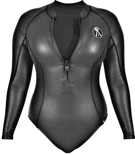 A Vebodi Superskin Long Sleeve Swimsuit Womens