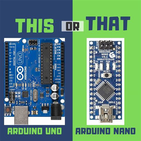 This Or That The Arduino Nano Learnelectronics India