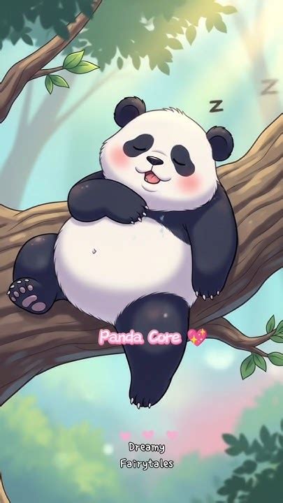 Panda Core 🐼🐼🐼 🥰🥰 Panda Cute Funny Cartoon Shorts Youtube