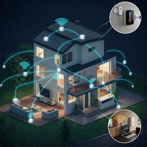 Implementing Wireless Mesh Networks In Smart Homes In 2025 Wireless Mesh Network Mesh
