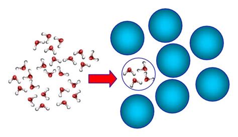 Illustration Of The Coarse Graining In Dpd Equal To Four Water Download Scientific Diagram
